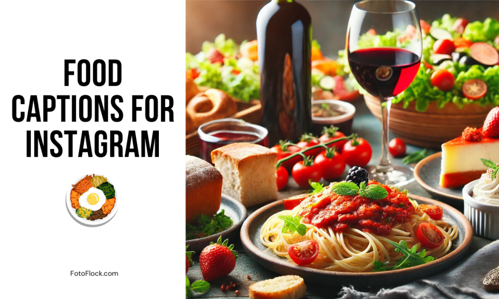 365 Food Captions for Instagram That Spice Up Your Feed 🍴 - Foto Flock