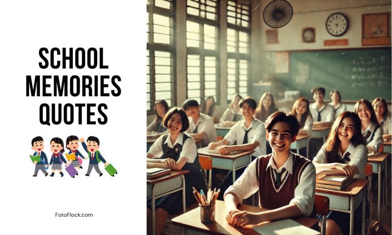 300+ Heartwarming School Memories Quotes to Relive the Good Times ...