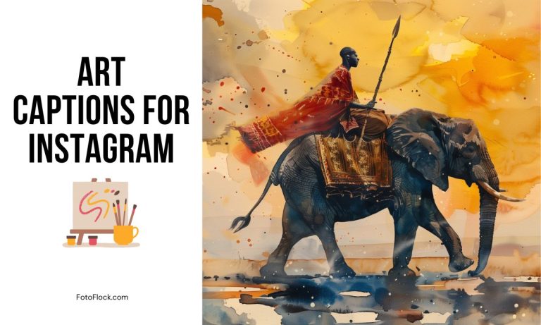 500+ Art Captions for Instagram to Inspire Your Creativity – Foto Flock