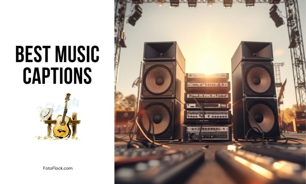 500+ Best Music Captions for Instagram to Match Your Vibe - Foto Flock