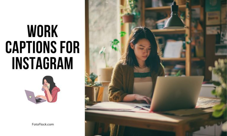 500+ Work Captions for Instagram to Motivate & Inspire - Foto Flock