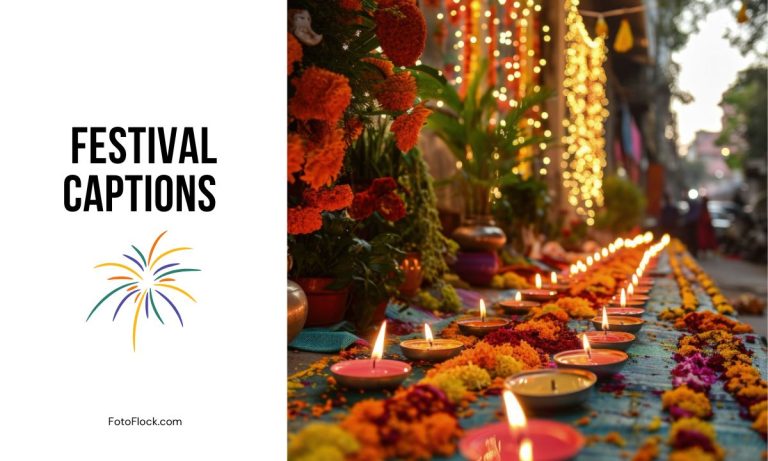 500+ Festival Captions to Light Up Your Feed with Celebration Vibes ...